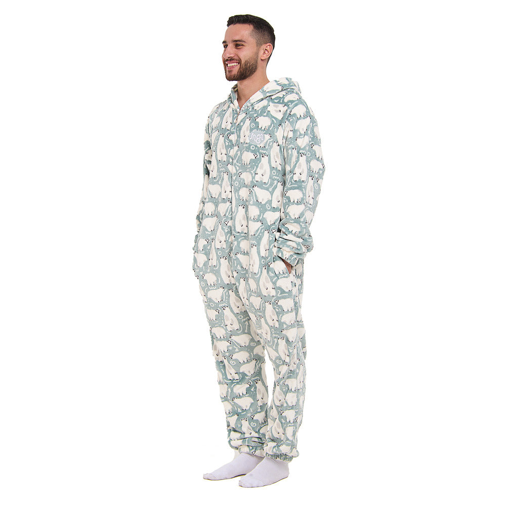 Snuggs Blanket Onesie Petroleum Polar Bear – Snuggs Egypt
