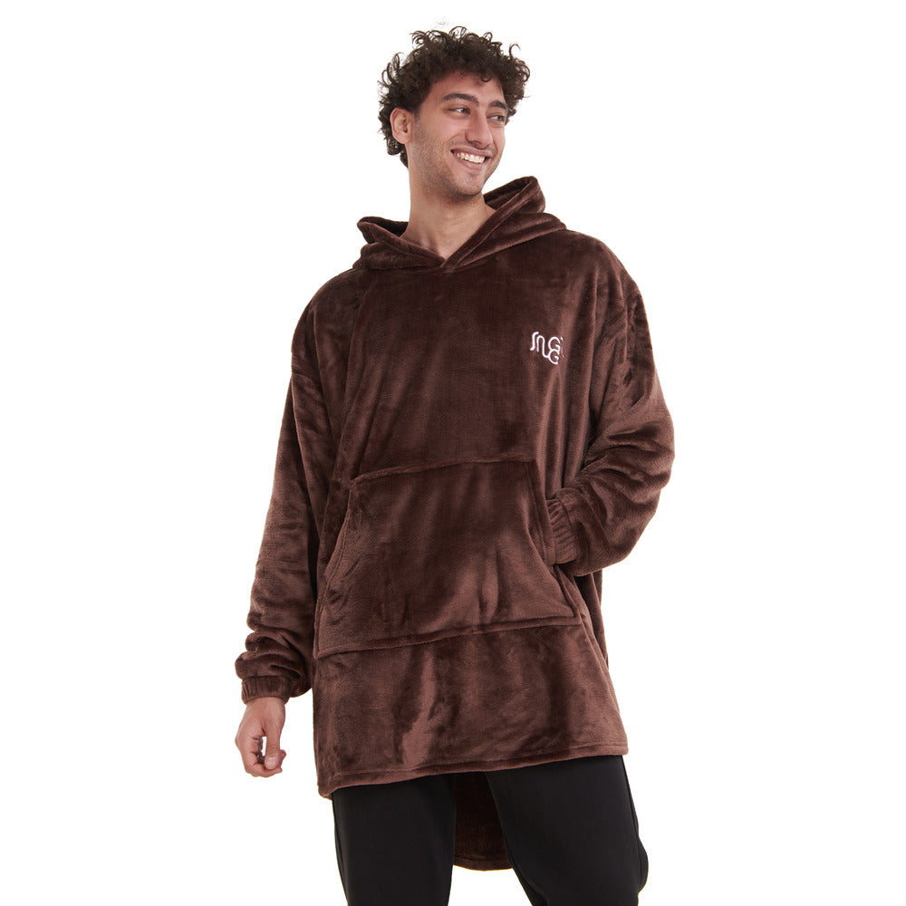 Snuggs Blanket Hoodie Brown – Snuggs Egypt