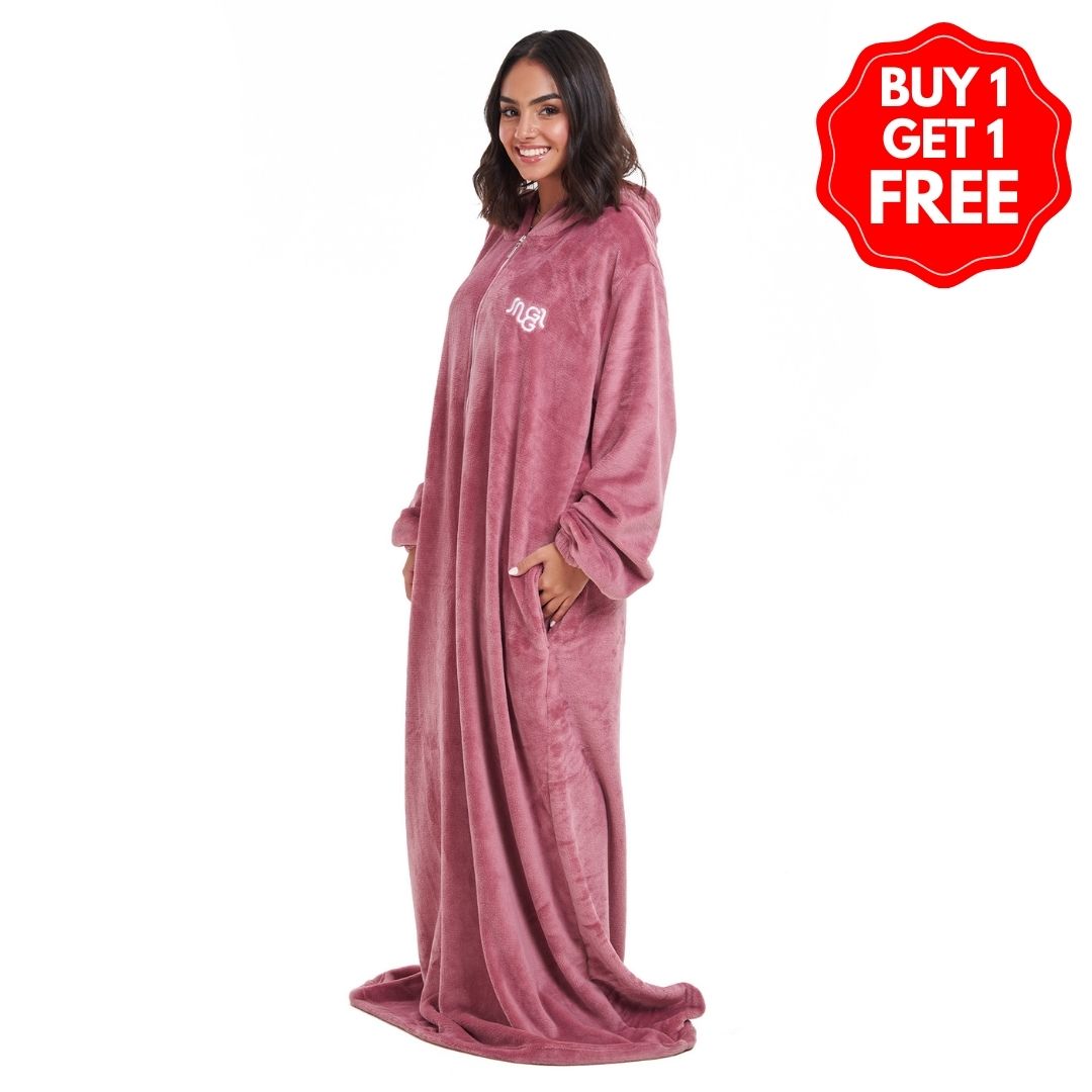 Snuggs Monk Wearable Blanket Dark Cashmere – Snuggs Egypt