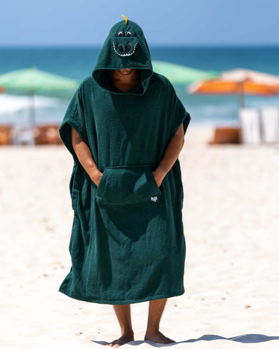 Snuggs Poncho Towel Dinosaur – Snuggs Egypt
