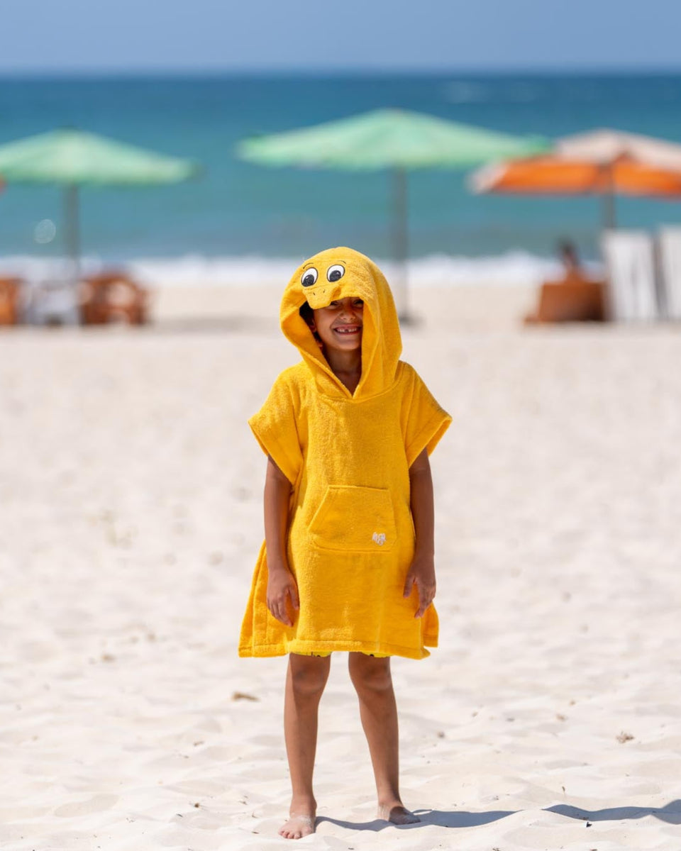 Snuggs Kids Poncho Towel Duck – Snuggs Egypt