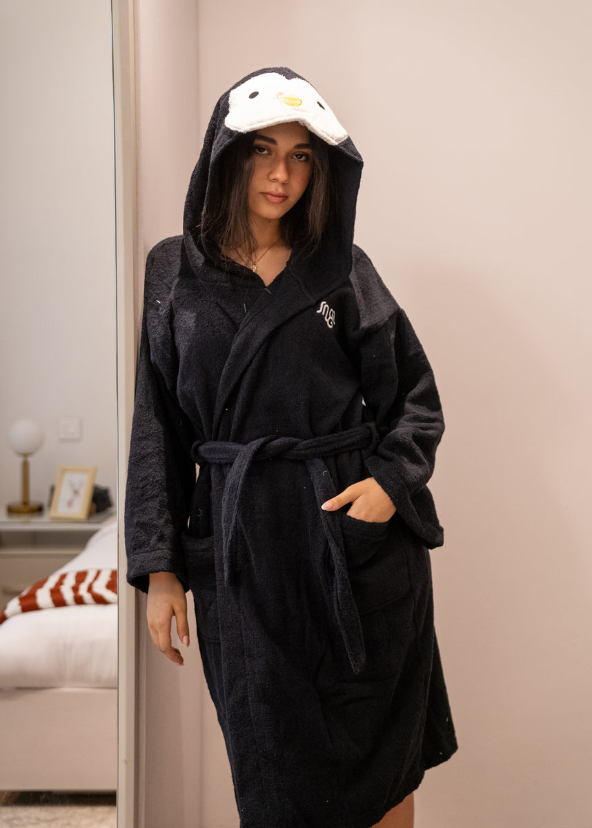 Snuggs Animal Bathrobe Penguin – Snuggs Egypt