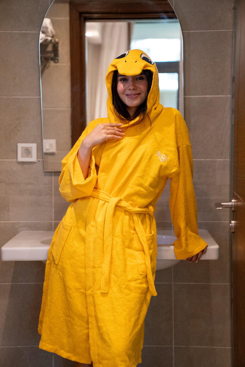 Snuggs Animal Bathrobe Duck – Snuggs Egypt