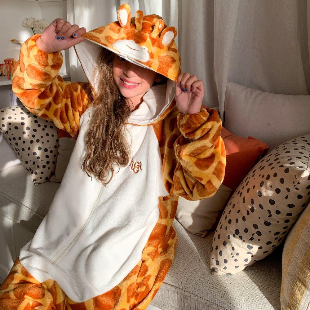 Snuggs Kids Blanket Onesie Giraffe – Snuggs Egypt