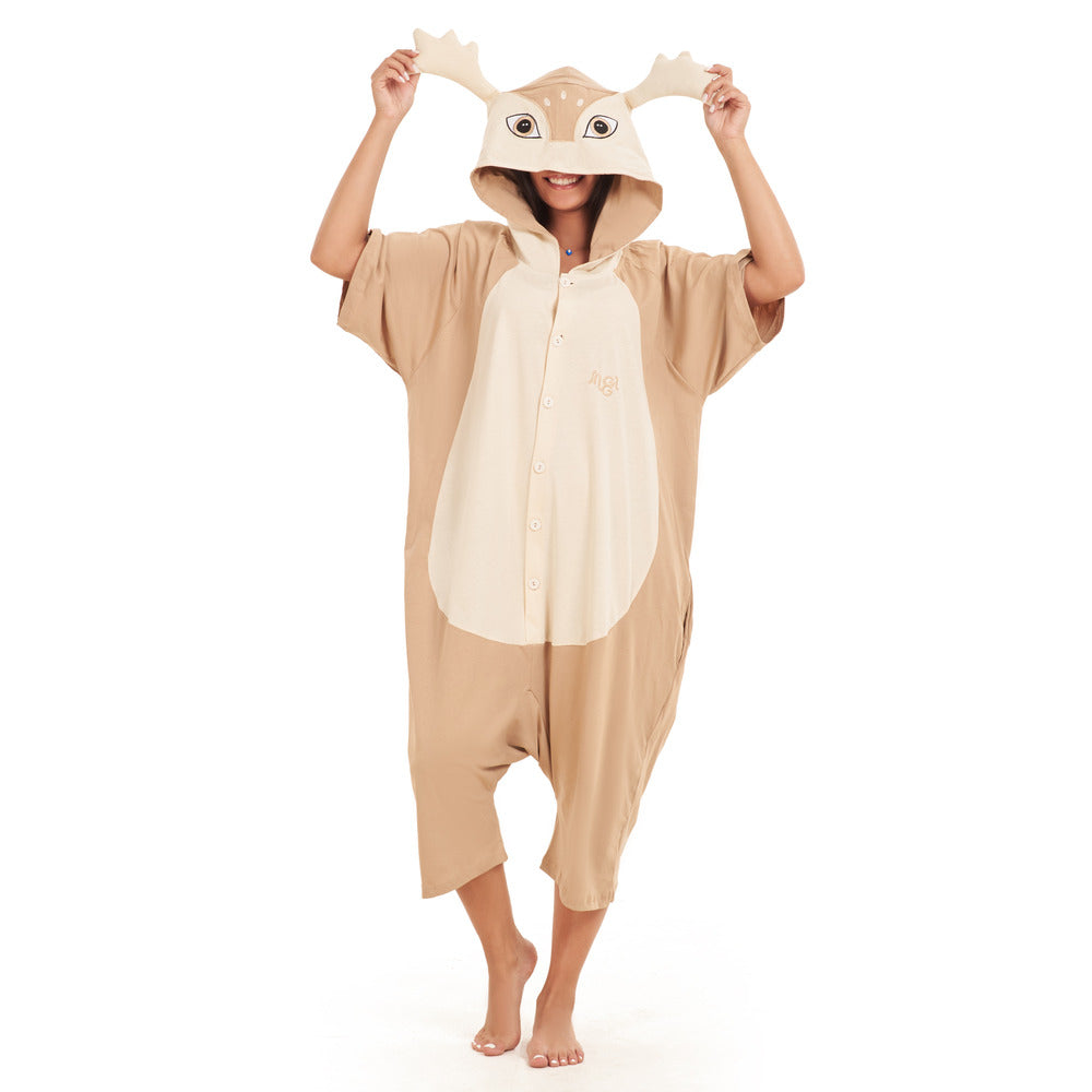 Snuggs Summer Onesie Short "Deer" – Snuggs Egypt