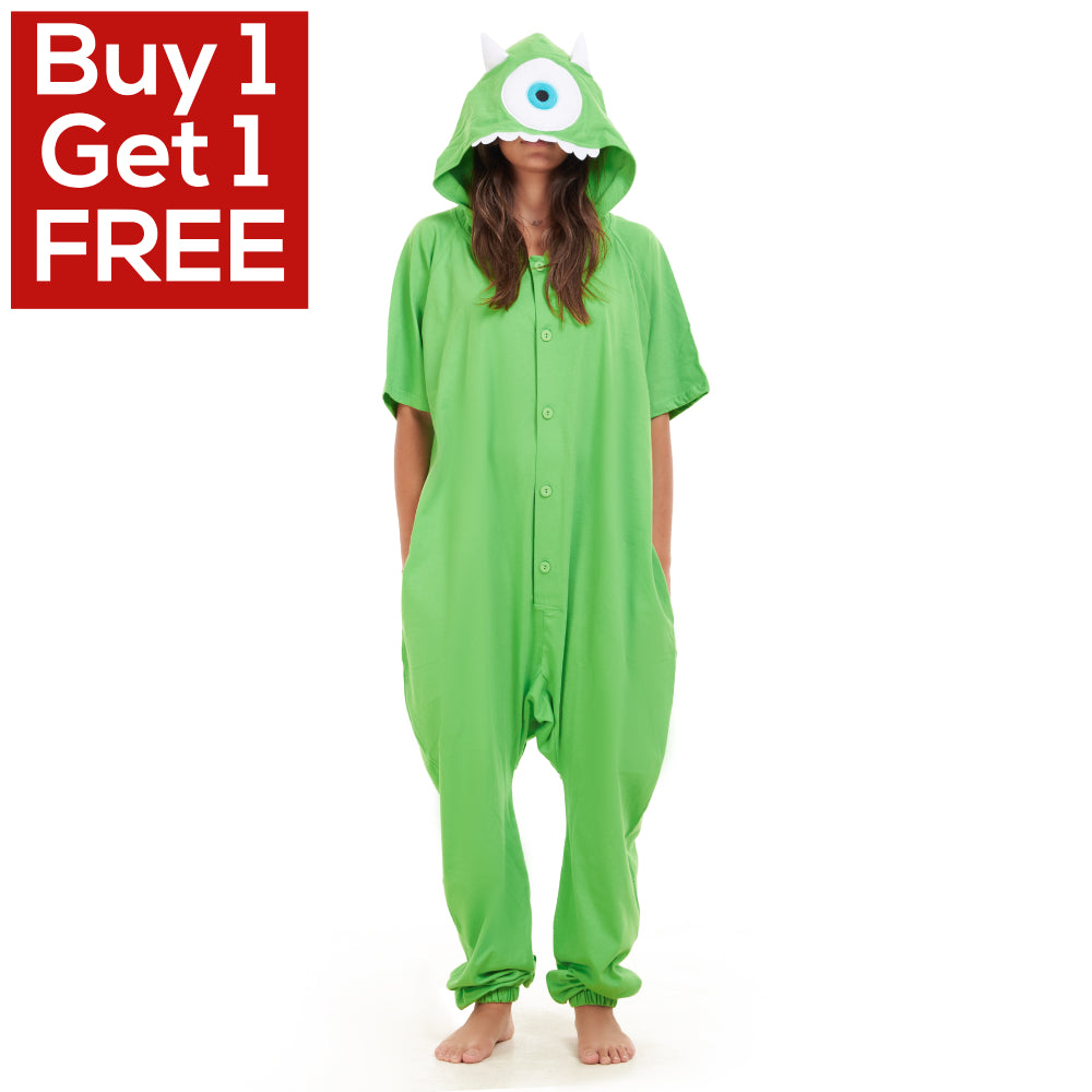 Mike Wazowski Summer onesie “Official Disney Product" – Snuggs Egypt