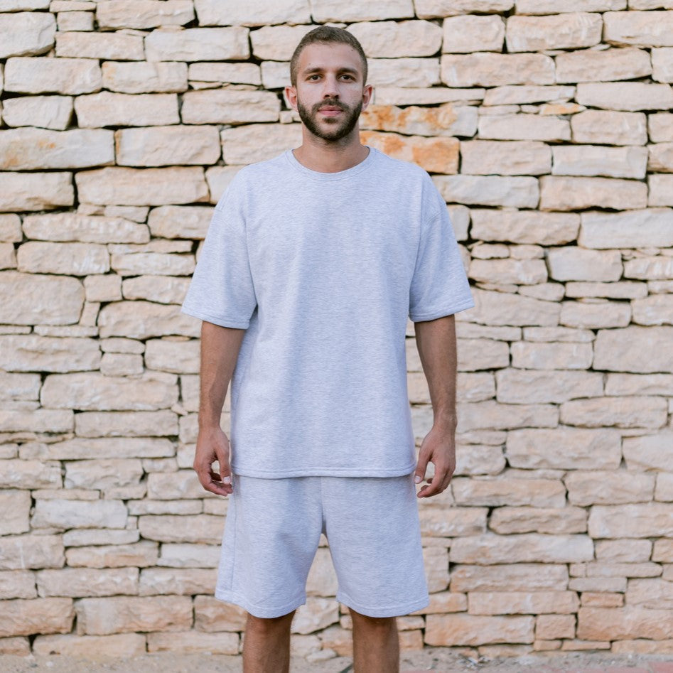 Snuggs oversized set Light Grey – Snuggs Egypt