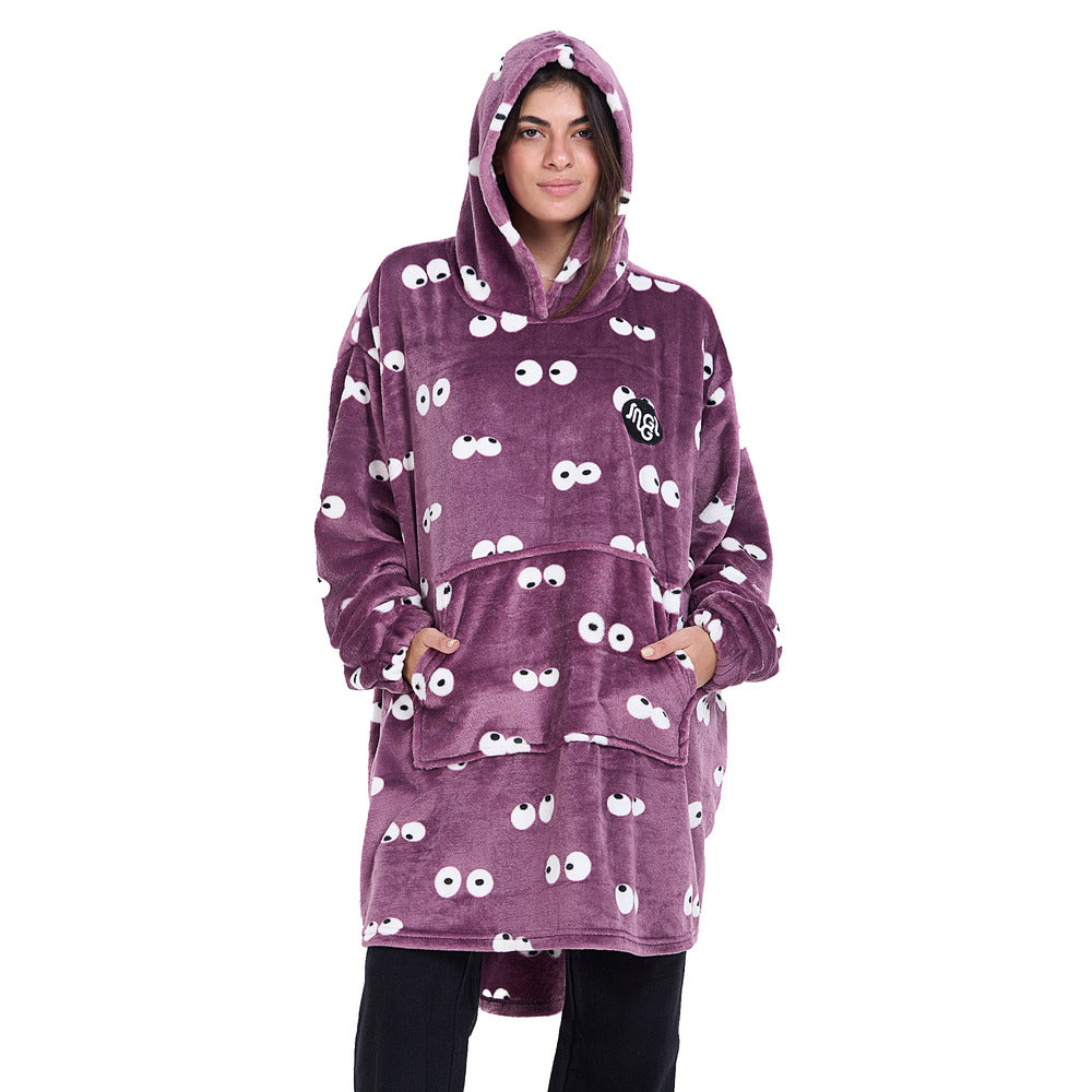 Snuggs Blanket Hoodie Mauve Eyes – Snuggs Egypt