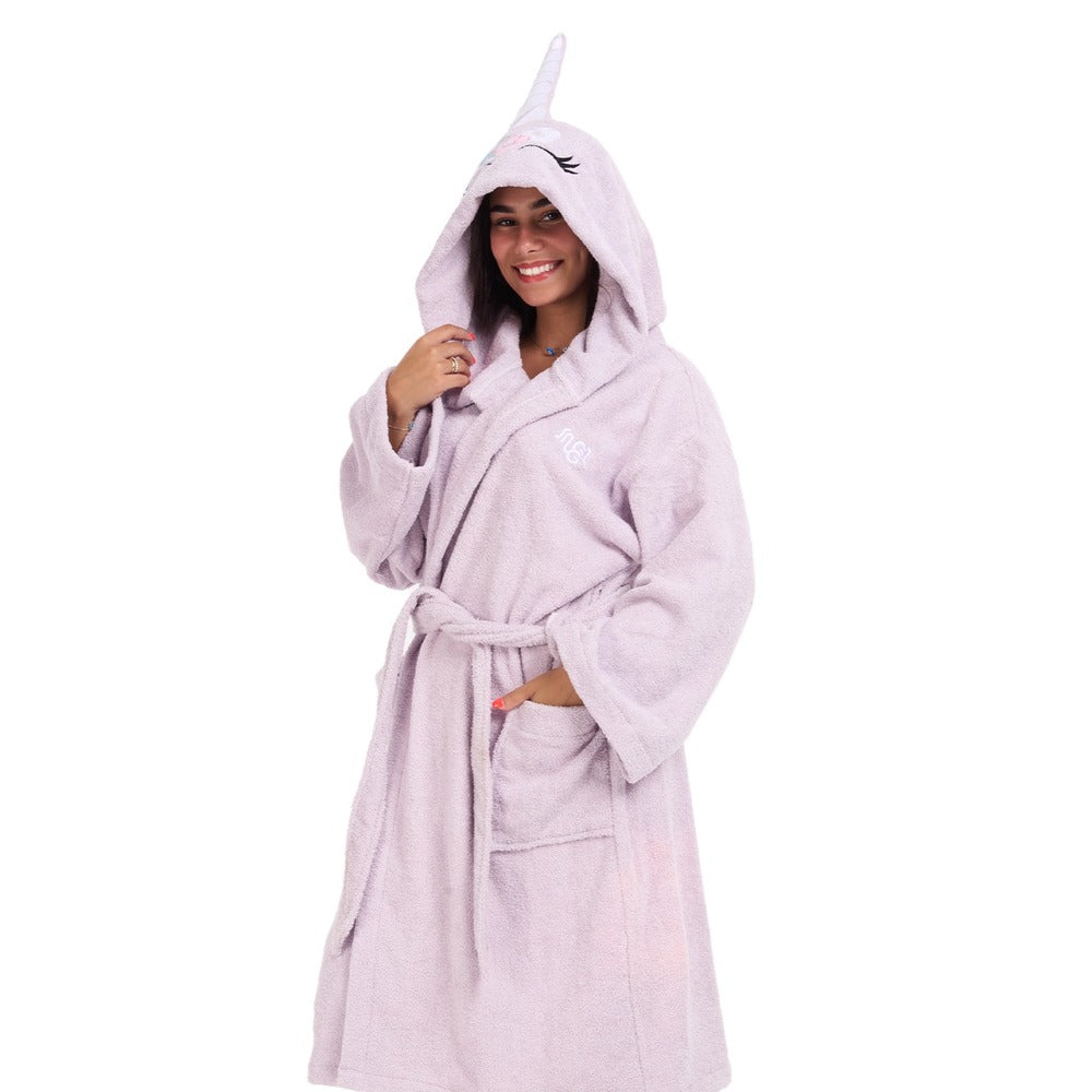 Snuggs Animal Bathrobe Unicorn – Snuggs Egypt