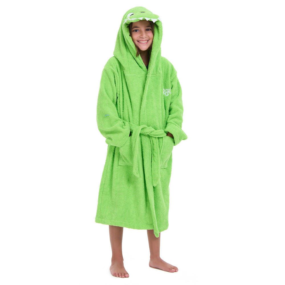 Snuggs Animal kids Bathrobe Dinosaur – Snuggs Egypt
