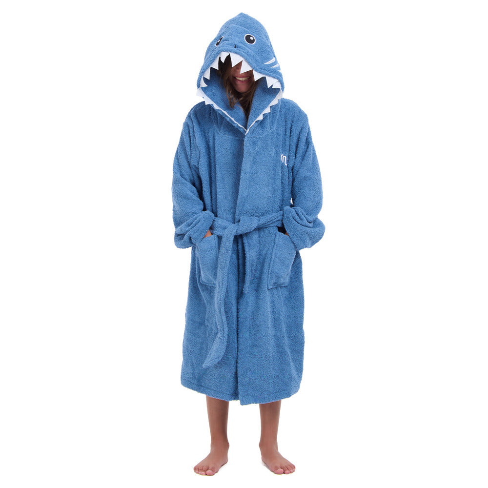 Snuggs Animal kids Bathrobe Shark – Snuggs Egypt