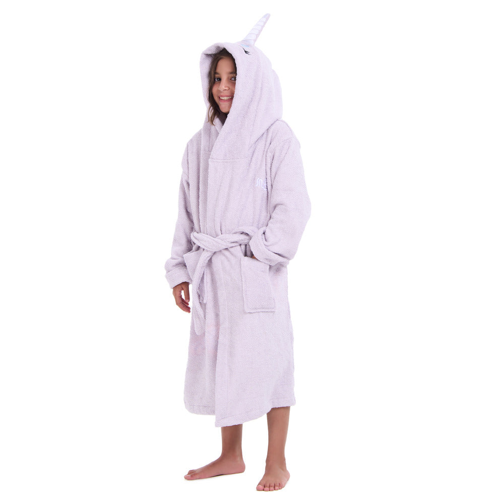 Snuggs Animal kids Bathrobe Unicorn – Snuggs Egypt