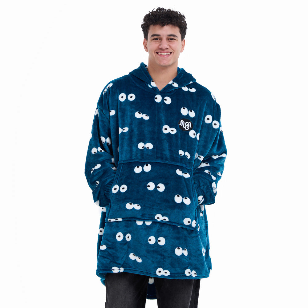 Snuggs Blanket Hoodie Petroleum Eyes – Snuggs Egypt