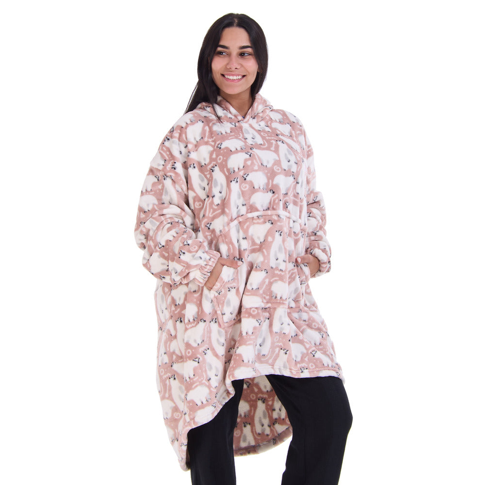 Snuggs Blanket Hoodie Cashmere Polar Bear – Snuggs Egypt