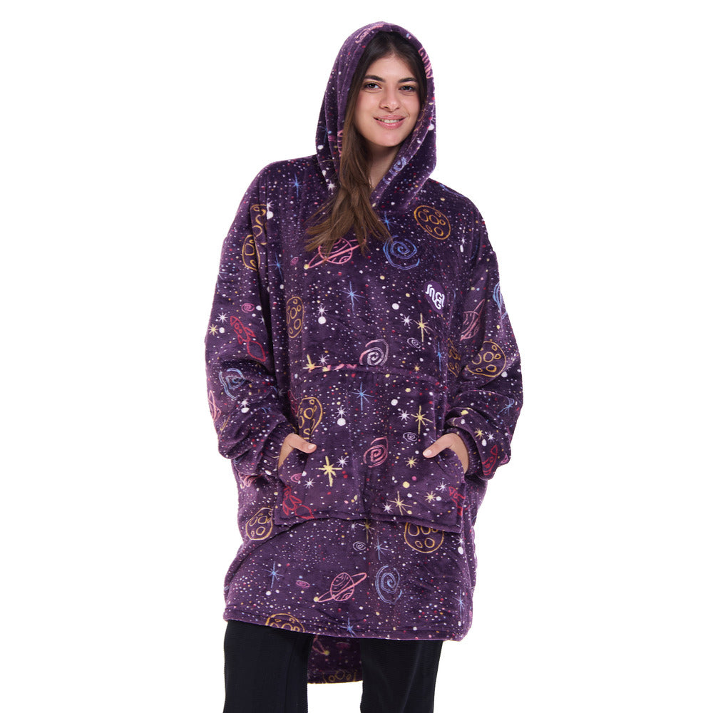 Snuggs Blanket Hoodie Purple Space – Snuggs Egypt