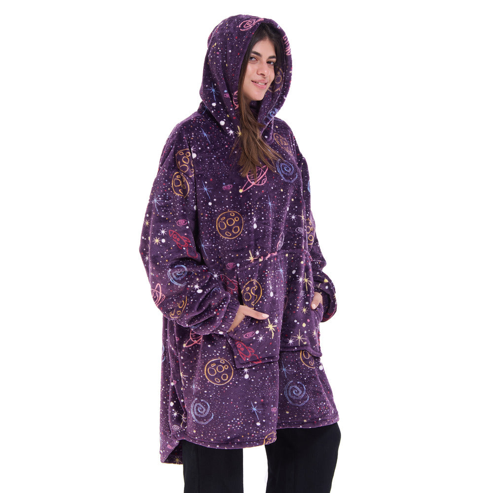 Snuggs Blanket Hoodie Purple Space – Snuggs Egypt