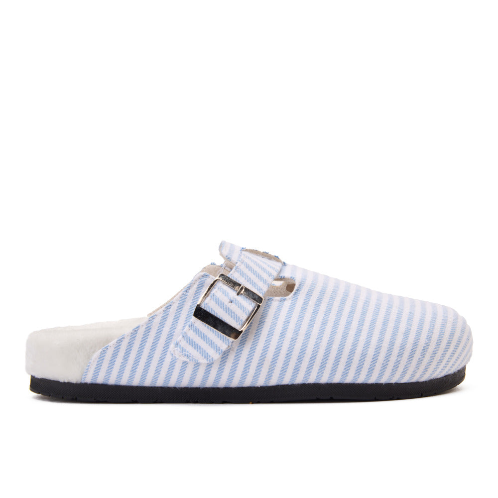 Clogs "Red checkered x Grey" – Snuggs Egypt