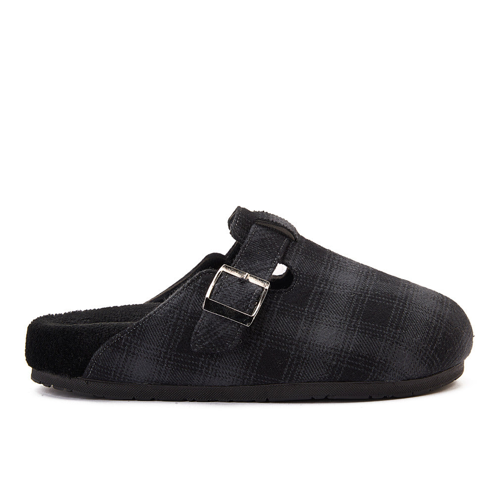 Clogs "Red checkered x Grey" – Snuggs Egypt
