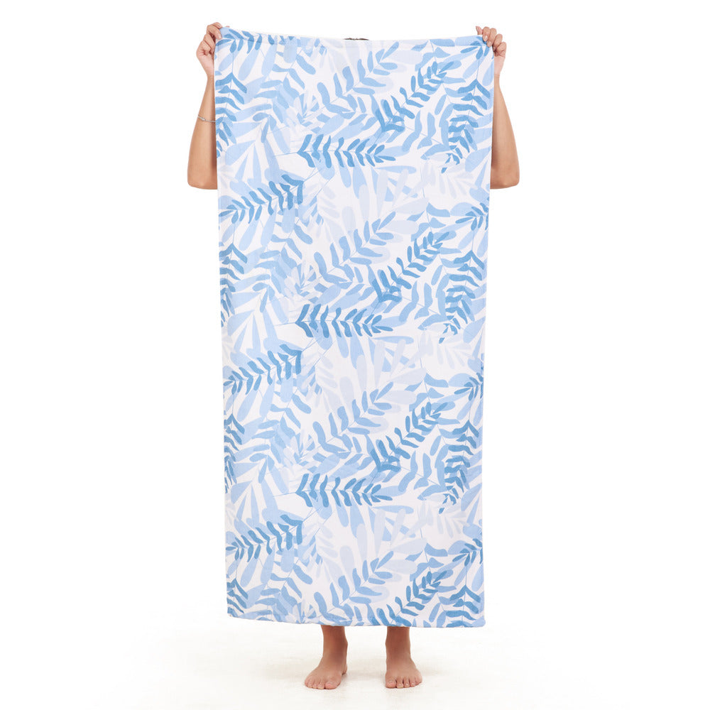 Snuggs Towel Pastel Leaves – Snuggs Egypt