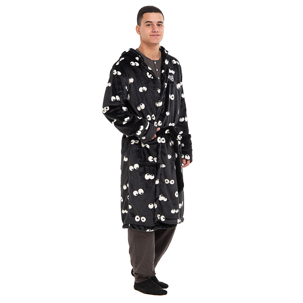 Snuggs Blanket Robe Black Eyes – Snuggs Egypt
