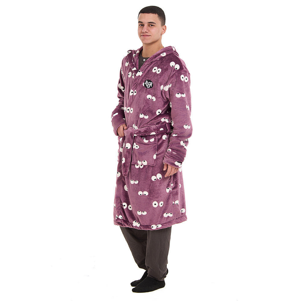 Snuggs Blanket Robe Mauve Eyes – Snuggs Egypt