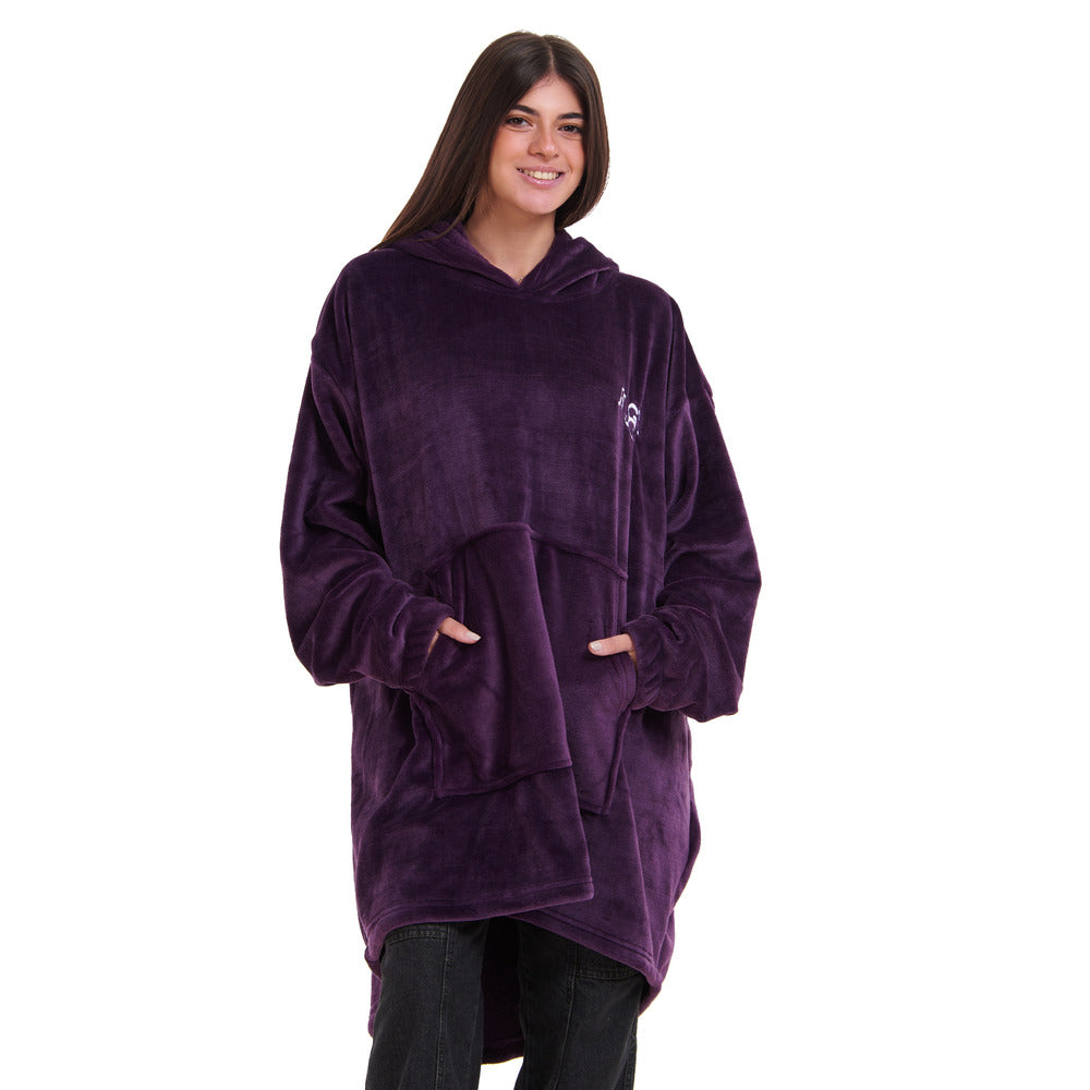 Snuggs Blanket Hoodie Deep violet – Snuggs Egypt