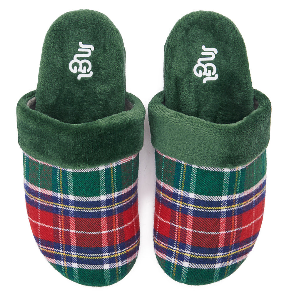 Snuggs Clogs Green checkered – Snuggs Egypt