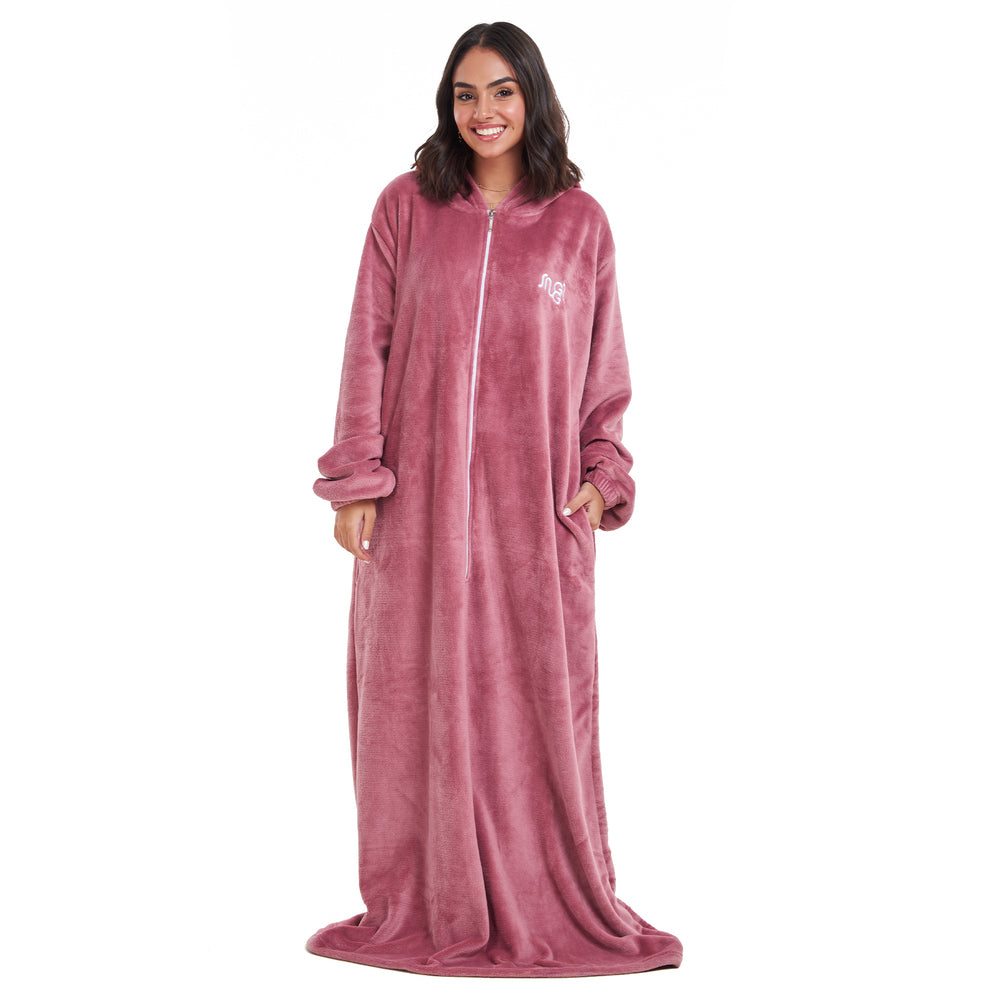 Snuggs Monk Wearable Blanket Dark Cashmere – Snuggs Egypt