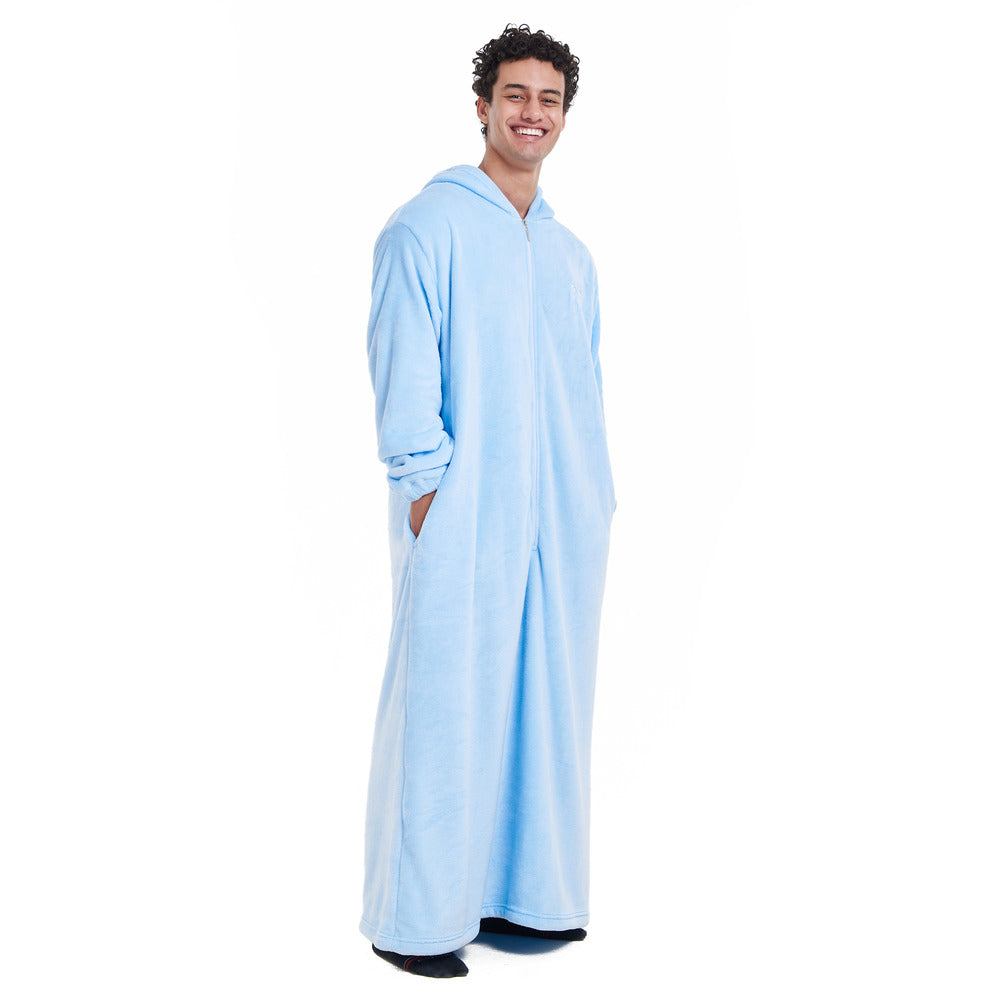 Snuggs Wearable Blanket Monk Light Blue – Snuggs Egypt