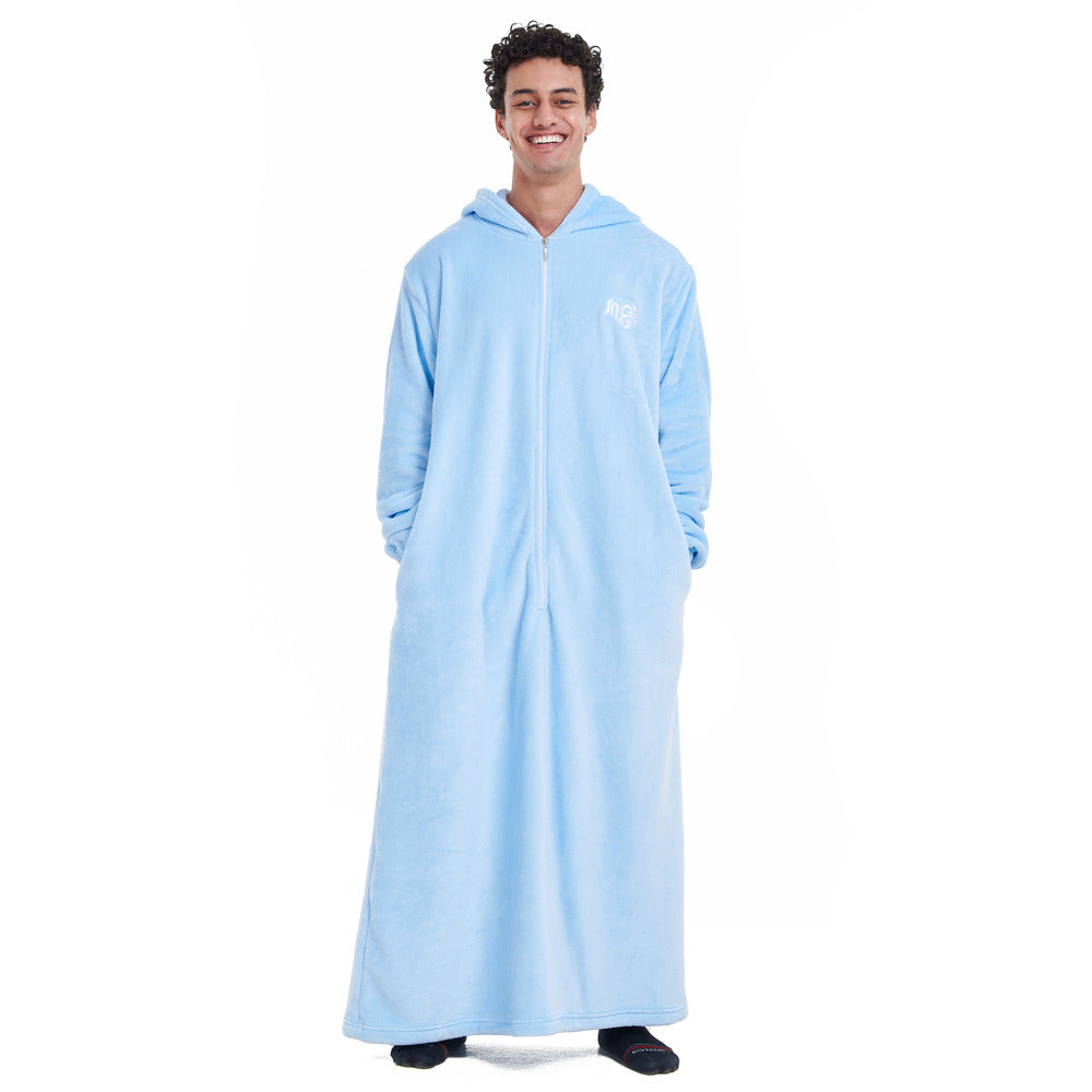 Snuggs Wearable Blanket Monk Light Blue – Snuggs Egypt
