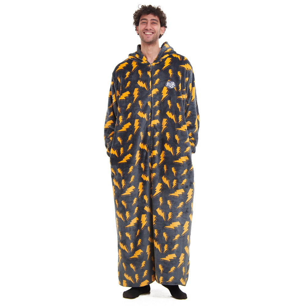 Snuggs Wearable Blanket Monk Dark Grey Bolt – Snuggs Egypt