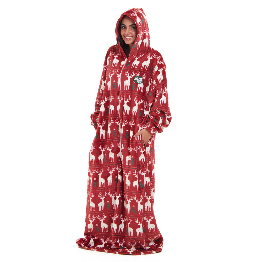 Snuggs Wearable Blanket Monk Red Christmas – Snuggs Egypt