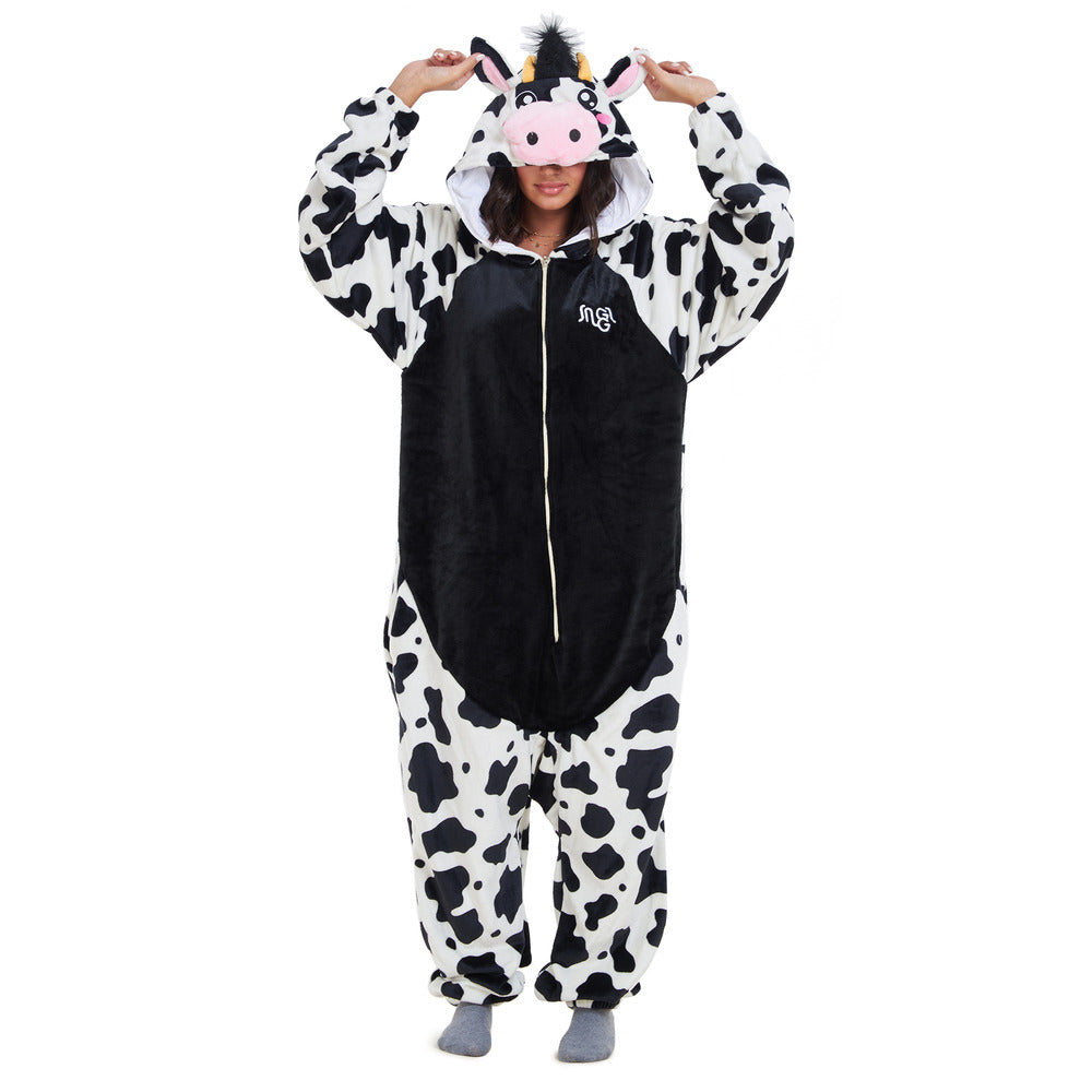 Snuggs Blanket Animal Onesie Black Cow – Snuggs Egypt