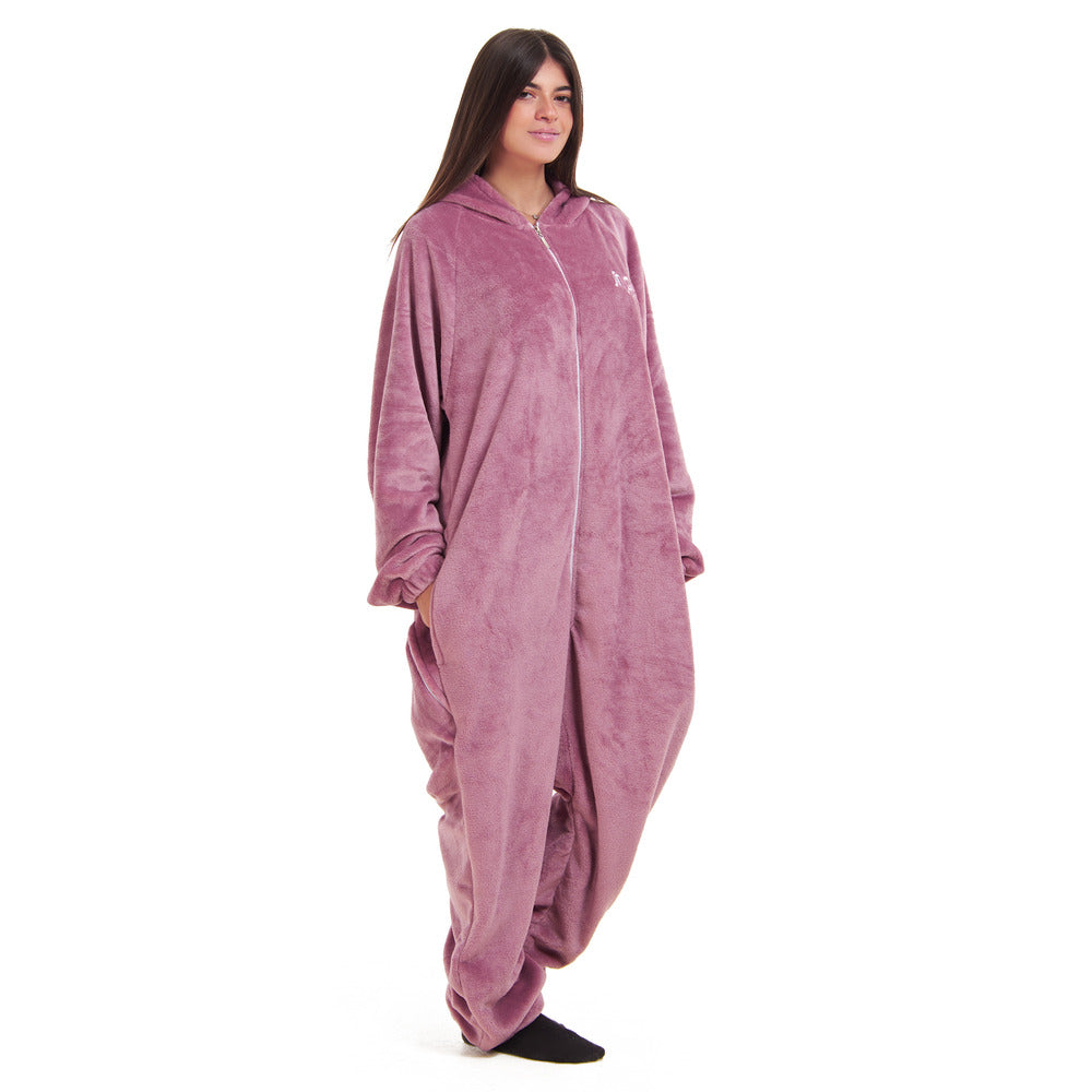 Snuggs Blanket Onesie Dark cashmere – Snuggs Egypt