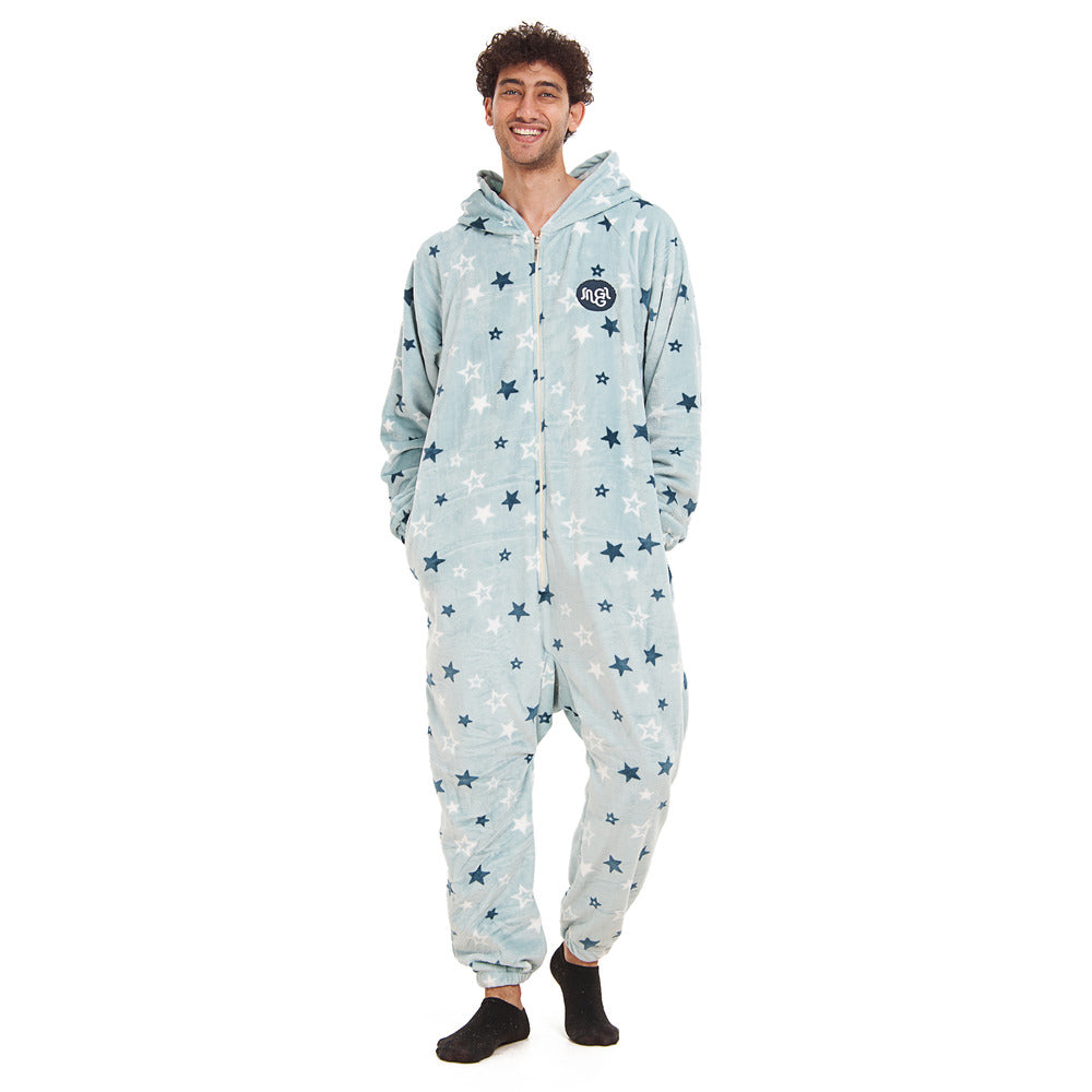 Snuggs Blanket Onesie Light Blue Stars – Snuggs Egypt