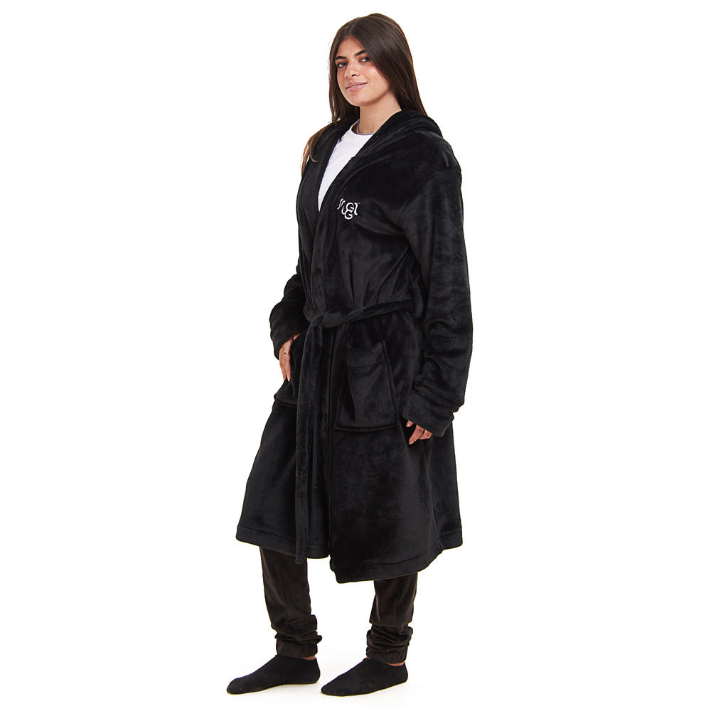 Snuggs Blanket Robe Black – Snuggs Egypt
