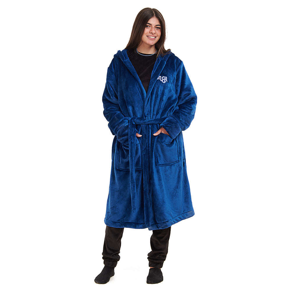 Snuggs Blanket Robe "Dark Blue" – Snuggs Egypt