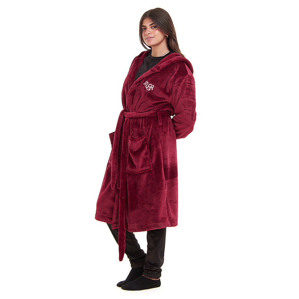Snuggs Blanket Robe "Burgundy" – Snuggs Egypt
