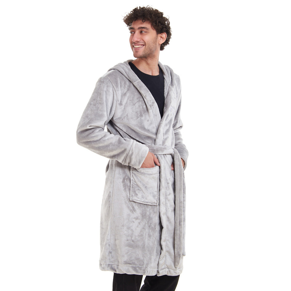 Snuggs Blanket Robe Light Grey – Snuggs Egypt