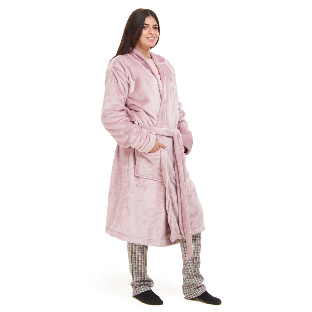 Snuggs Blanket Robe Light Mauve – Snuggs Egypt