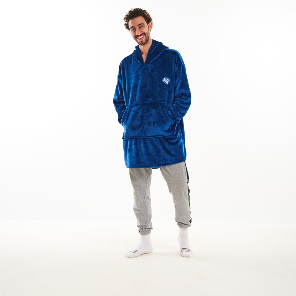 Snuggs Blanket Hoodie Blue – Snuggs Egypt