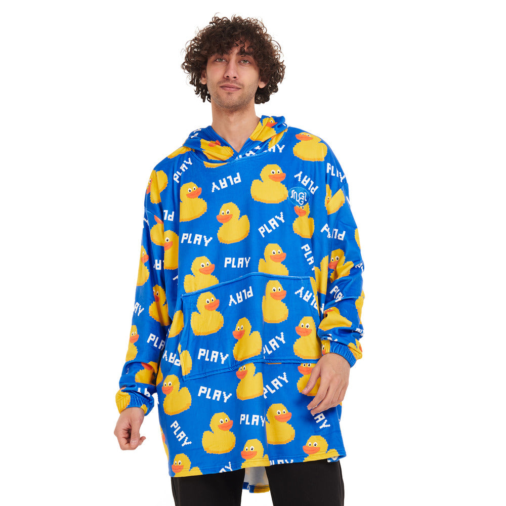 Snuggs Blanket Hoodie Blue Duck – Snuggs Egypt
