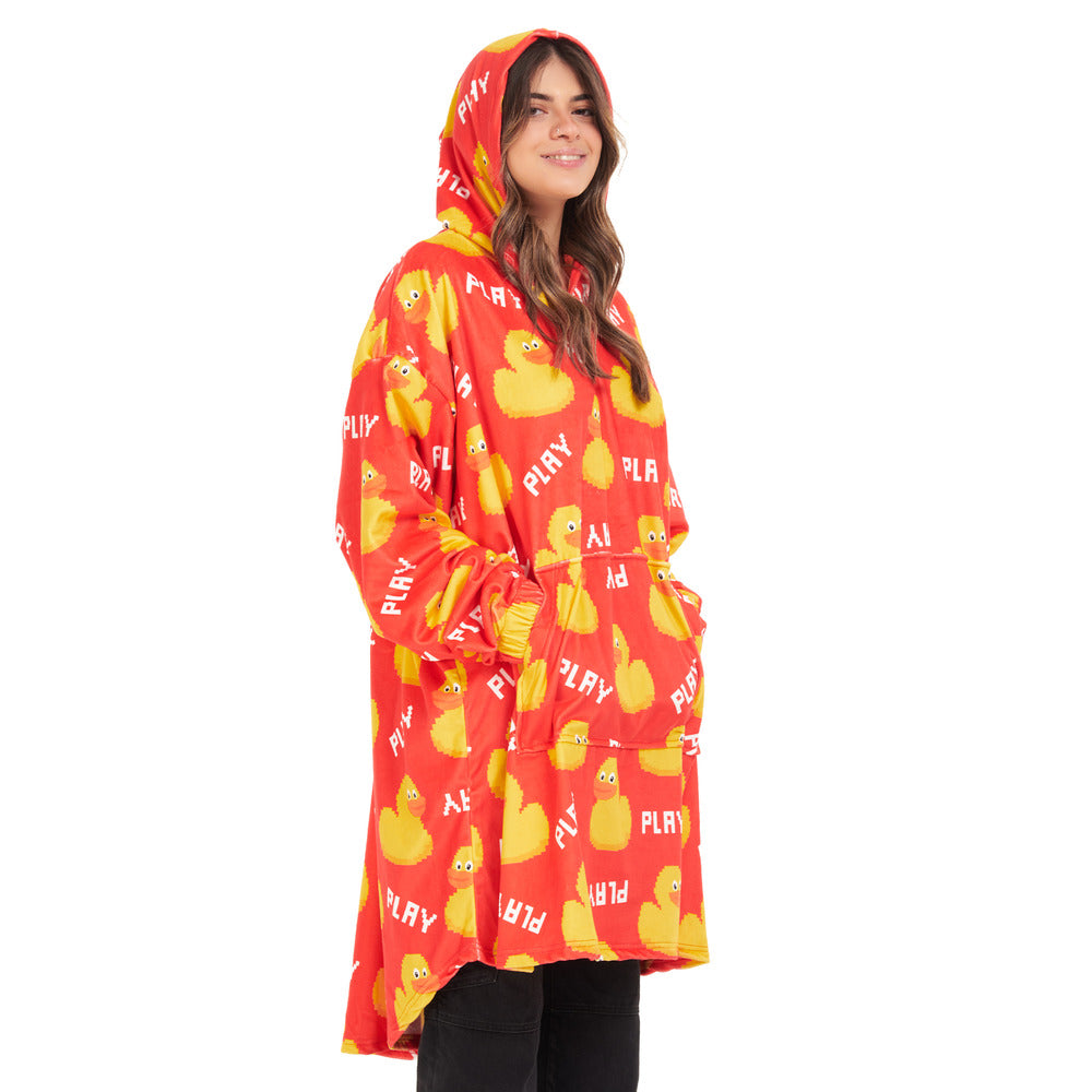 Snuggs Blanket Hoodie Red Duck – Snuggs Egypt