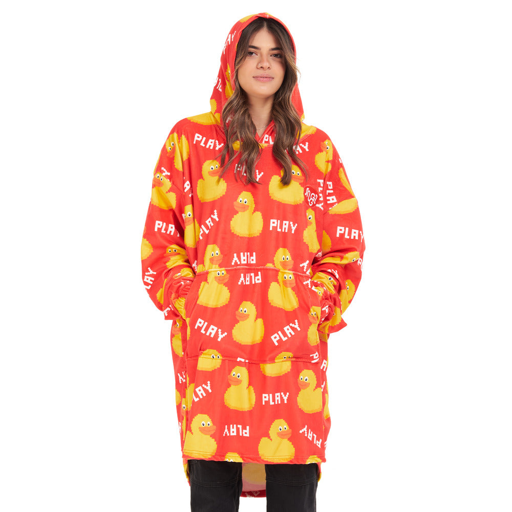 Snuggs Blanket Hoodie Red Duck – Snuggs Egypt