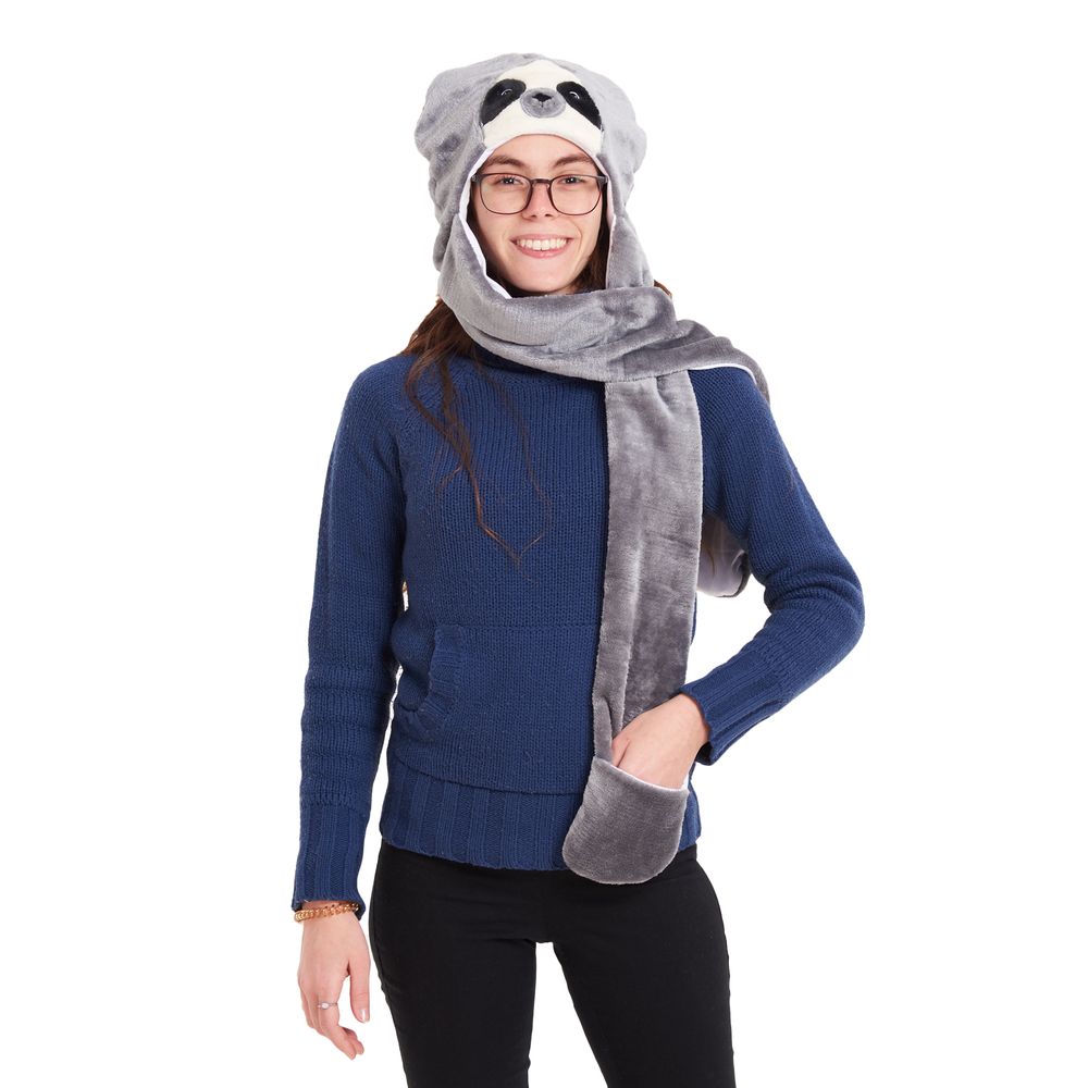 Snuggs Fun animal hat Sloth – Snuggs Egypt